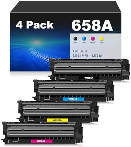 Amazon.com: VAMTAY Remanufactured 658A Toner Cartridge Replacement for ...