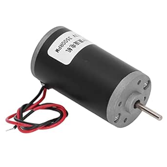Electric Motor, Speed Adjustable Lightweight Motor DC12V Easy Using for ...
