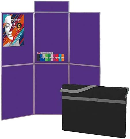 Wonderwall Tabletop Folding Exhibition 3 Panel Display Kit - with Clip ...