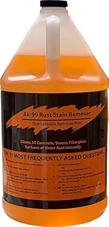 Amazon.com: Auto Kare AK99 1G Rust Remover - Industrial Strength, Fast ...