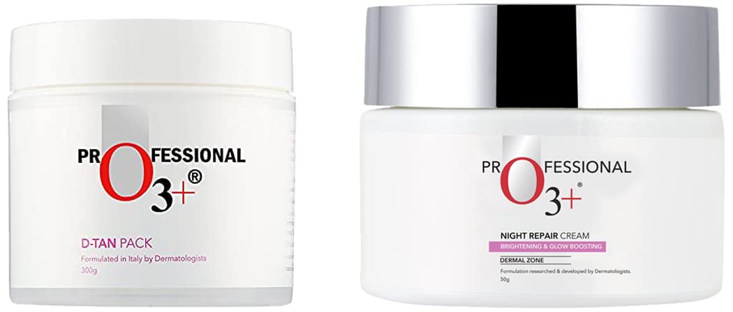 O3+ D-Tan Pack for Instant Tan Removal & Sun Damage Protection Infused ...