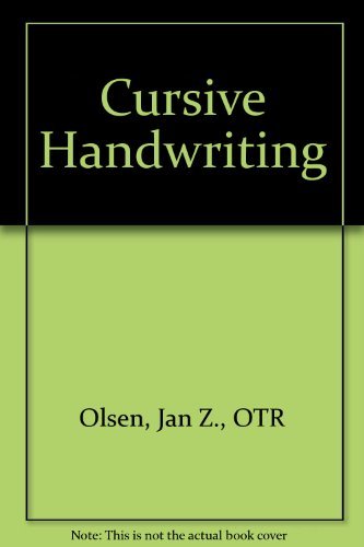 Cursive Handwriting: Olsen, Jan Z., OTR: Amazon.com: Books