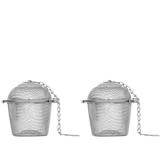 Buy Definite Green Tea Infuser Stainless Steel Basket Mesh Infuser ...