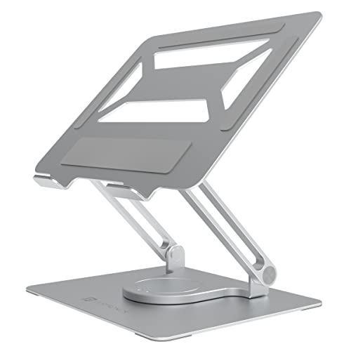 Portronics My Buddy K6 Portable Laptop Stand for Desk with 360 ...