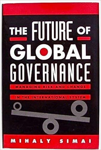 Buy The Future of Global Governance: Managing Risk and Change in the ...