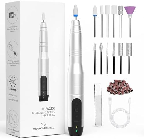 Amazon.com: TOUCHBeauty Electric Nail File, Cordless Nail Drills for ...