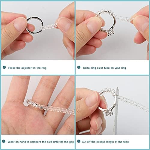 Ring Size Adjuster for Loose Rings - 20 Pack 2 Styles Ring Reducer ...