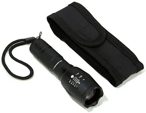 Bell+Howell Taclight Flashlight w/Holster LED Tactical Flashlight 5 ...