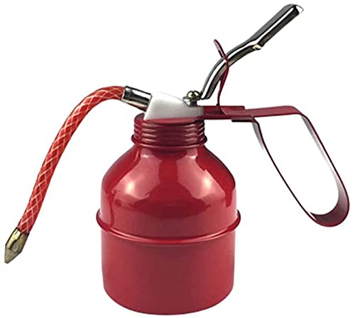 Oil Can Pump Oiler Metal High Pressure Oiler Lubrication Oiling Can ...