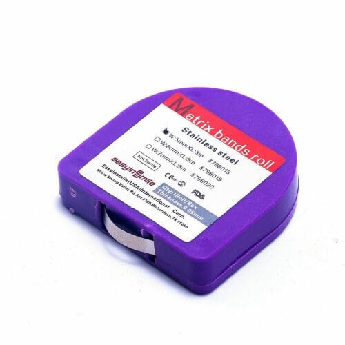 Amazon.com: Dental Matrix Band Strip Roll Stainless Steel Matrice Bands ...