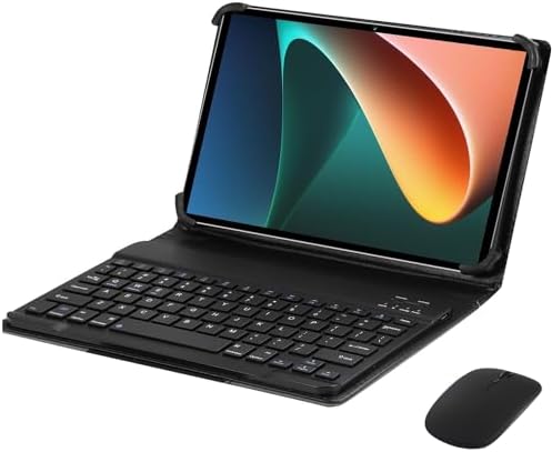 10,36 polegadas Tablet com Caso, Teclado e Mouse, Android 12 Tablet ...