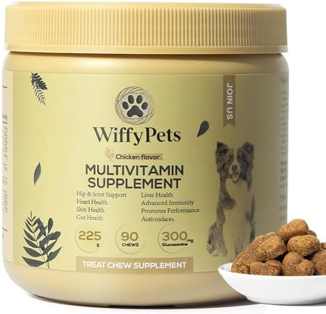 Amazon.com: Good Trouble Pets Complete Care Dog Multivitamin, Ashwagandha, Biotin, Yucca ...