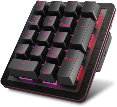 Amazon.com: Mountain Everest 60 Num Pad with RGB Lighting - Tactile 55 ...