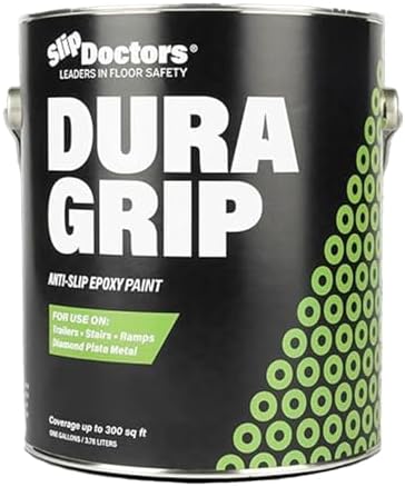 Dura Grip Anti-Slip Paint for Concrete, Wood, Tile and Metal – Non-Skid ...