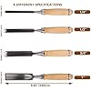 Mxfans Semicircle Wood Chisel Woodworking Carving Chisel Inner Edge ...