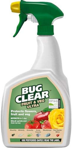 Bug Clear Ultra Fruit and Veg Plant Protection, Ready To Use, 800 ml ...