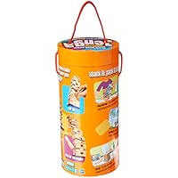 Amazon.com: Jenga Game Wooden Blocks Stacking Tumbling Tower Kids Game ...