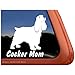 Amazon.com: Cocker Mom Vinyl Window Cocker Spaniel Dog Decal Sticker ...