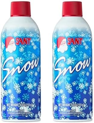 Amazon.com: Artificial Snow Spray for Christmas Trees & Windows ...