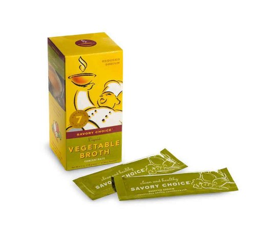 Amazon.com : Savory Choice Vegetable Broth Concentrate,4.2-Ounce Boxes ...