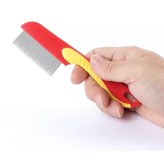 My Eden Pets Flea Comb for Cat Dog, Stainless Steel Tear Stain Remover ...
