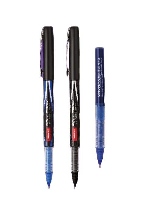 Unomax Rolltron Roller Pen Pack of 10 : Amazon.in: Office Products