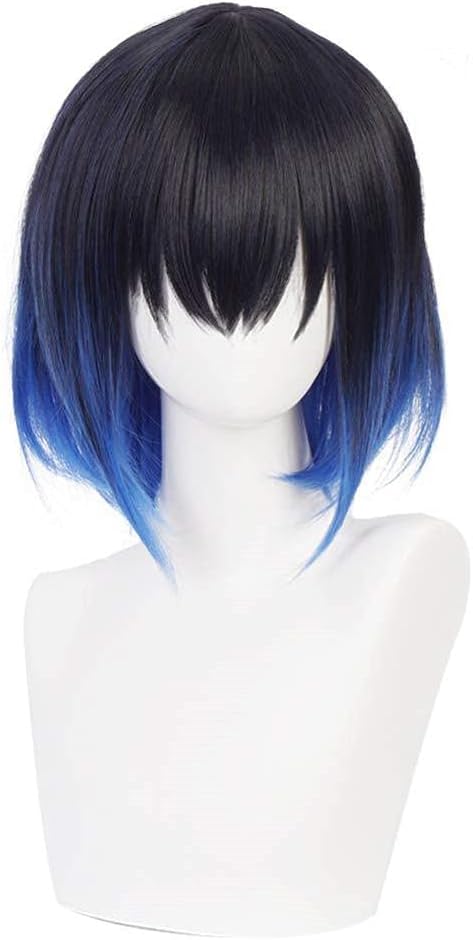 Amazon.com: ZGNGLIZ Anime Cosplay wig for Demon Slayer: Kimetsu no ...