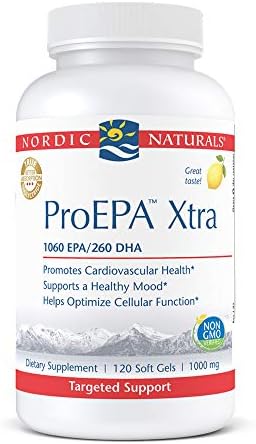 Amazon.com: Nordic Naturals EPA Xtra, Lemon - 60 Soft Gels - 1640 mg ...