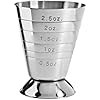 Amazon.com: Multi-Level Stainless Steel Jigger Cup by Franmara: Wine ...
