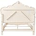 Amazon.com: ACME Chantelle Queen Bed - 23540Q - Rose Gold PU & Pearl ...