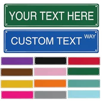 Custom Street Signs,Aluminum Road Sign,Create Your Own Metal Signs ...