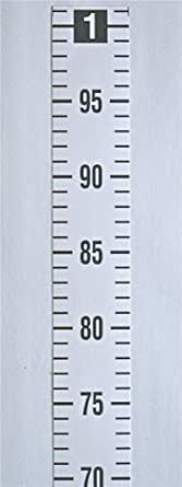 Oregon Rule Co. Extra Wide Ruler 2 Inch Wide x 1 Meter Long Vertical Up ...