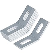 Amazon.com: heneng 12 Pcs 4 Hole L Shape Connector Bracket for 1-5/8 ...