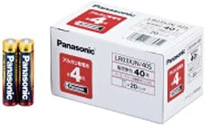 Amazon.com: Panasonic 4 AAA Alkaline Batteries 40 Pieces Industrial ...