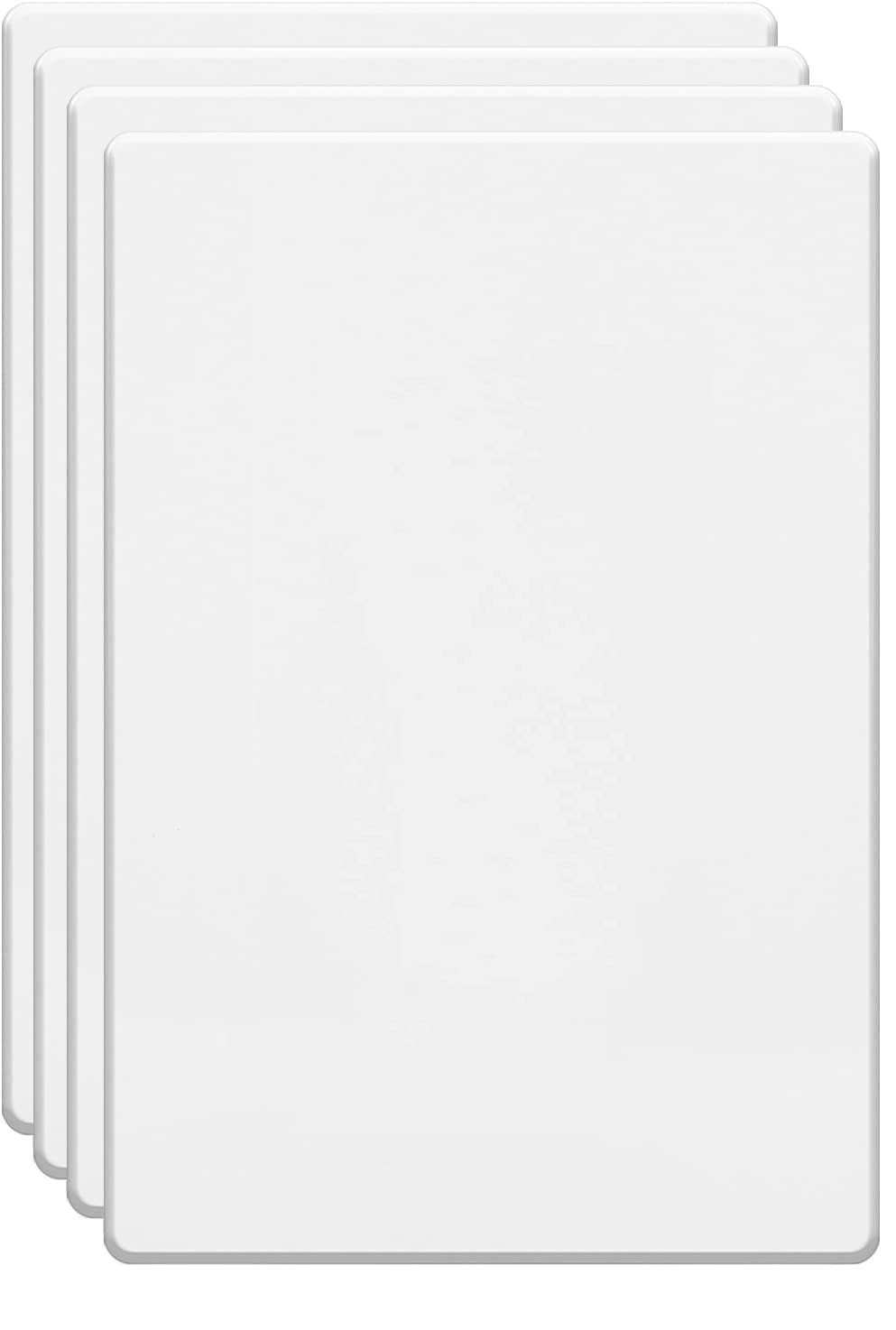 1-Gang Screwless Blank Wall Plate Cover for Electrical Outlet Switch ...