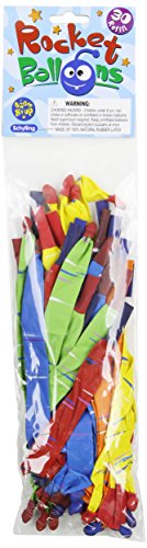 Giant Rocket Balloons 100 pc Set with Pump - Educational Toys Planet