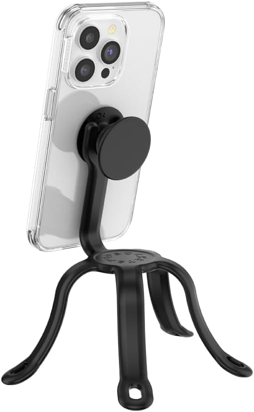 Amazon.com: PopSockets Flexible Phone Mount & Stand, Phone Tripod Mount ...