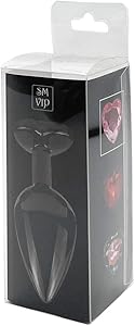Amazon | SM VIP ブラックハートプラグピンクM(081M) | エスエムビップ(SMVIP) | エネマグラ