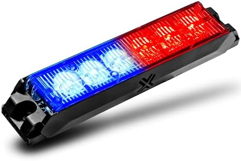 Amazon.com: LE-JX Blue/Red Wireless Traffic Advisor Emergency Lights ...