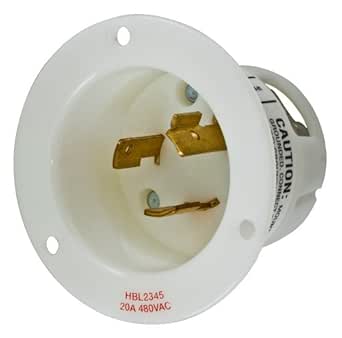 Hubbell Wiring Systems HBL2345 WP2 Insulgrip Twist-Lock Wall Plate ...
