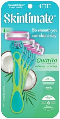 Amazon.com: Skintimate, Skintimate Coconut Delight Women's Disposable ...