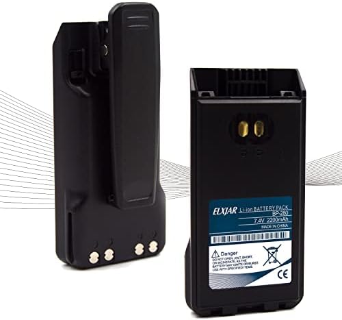 Amazon.com: elxjar (2-Pack) 7.4V 2200mAh BP-280 Li-ion Battery ...
