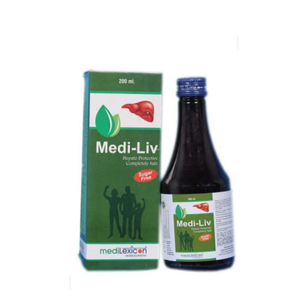 Buy MEDI LIV SF SYRUP 200 ML MEDILEXIC Online at Low Prices in India ...