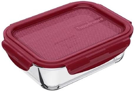 Amazon.co.jp: Tupperware Premium Glass Storage Container, Glass ...