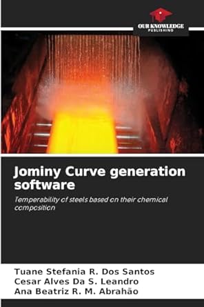 Jominy Curve generation software: Tuane Stefania R Dos Santos, Cesar ...