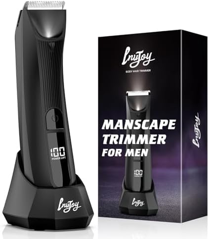 Amazon.com: INVJOY Manscape Body Trimmer for Men, Waterproof Electric ...