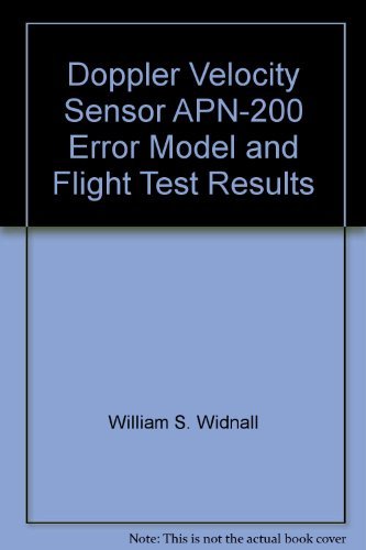 Doppler Velocity Sensor APN-200 Error Model and Flight Test Results ...