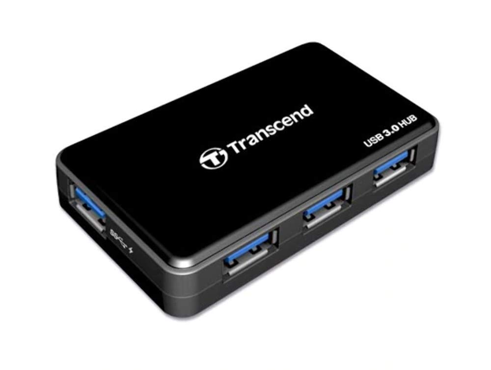 Amazon.com: Transcend USB 3.0 4-Port Hub TS-HUB3K, Black : Electronics