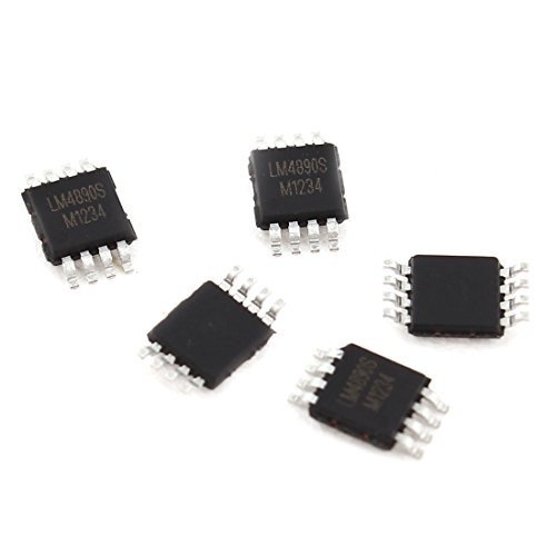 Alcoa Prime5 Pcs LM4890 SOP-8 8Pin Audio Power Amplifier IC 1W 1 Watt ...