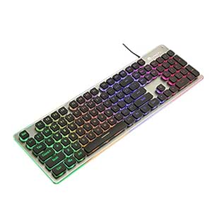 Amazon.in: Buy Keyboard Wired 38 Keys Gaming Keyboard Led Backlit Usb ...